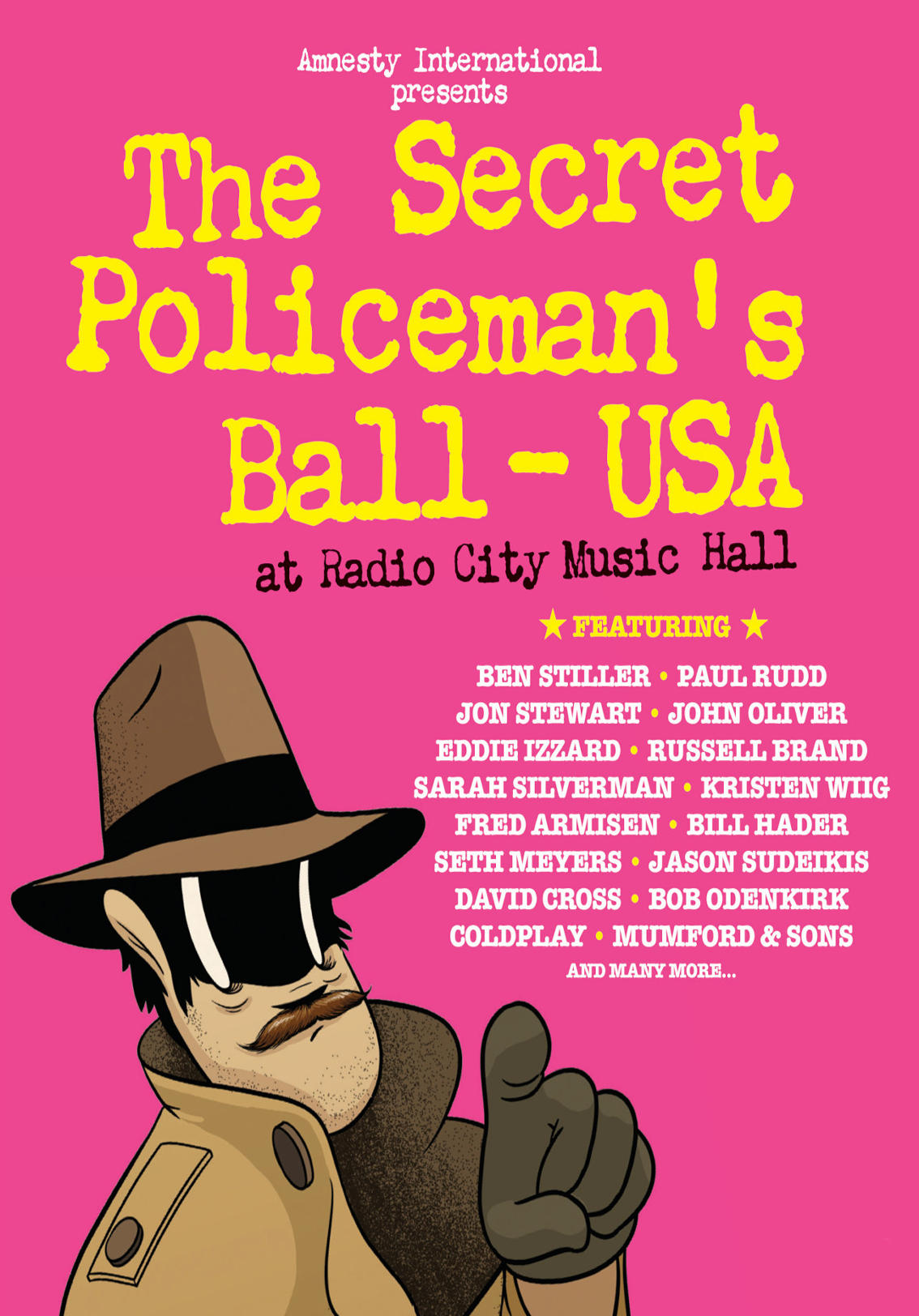 The Secret Policeman's Ball USA at Radio City Music Hall (2012 ...